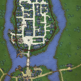 Carran's Crossing Map Maps - Kanka