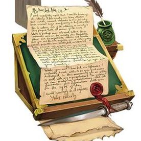 Parchemin "Un Baiser, Chere Mére" - Objects - Kanka