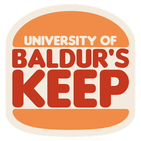 University of Baldur's Keep Inventory - Kanka