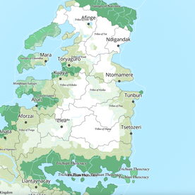 Na'af tribes - Locations