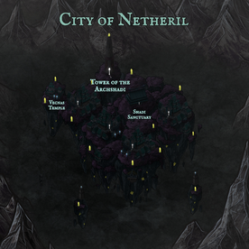 Floating City of Netheril - Locations