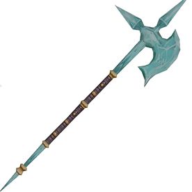 Ancient Halberd of Divine Ice - Objects