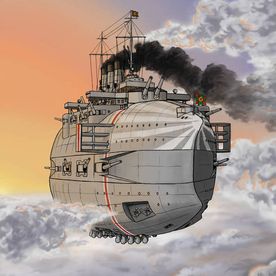 Indomitable-class Battlefleet Airship - Objects - Kanka