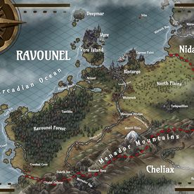 Mapa Ravounelu - Maps - Kanka