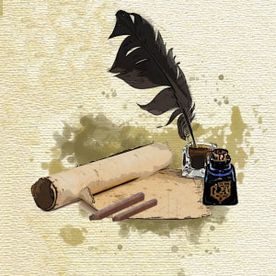 Suministros de calígrafo - Objects - Kanka