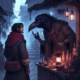 Kindled Corvum - Races - Kanka