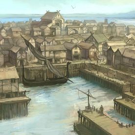 Ciudad del Lago (Esgaroth) - Locations - Kanka