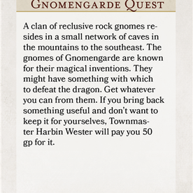 Q01M01.3 Gnomengarde - Quests - Kanka