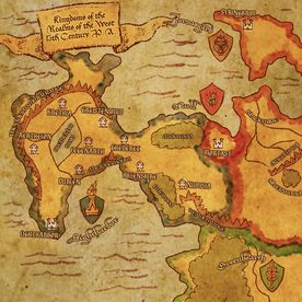 Kingdoms of the Realms of the West, 13th Century Maps