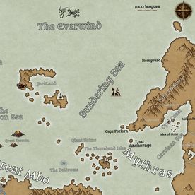 The Western Sea Maps - Kanka