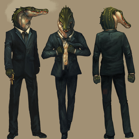 Alabaster Crane - Characters - Kanka