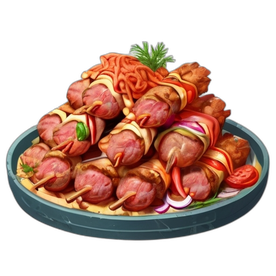 Fiery Dragon Kebab - Objects - Kanka