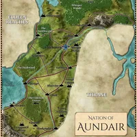 Mapa de Aundair - Maps - Kanka